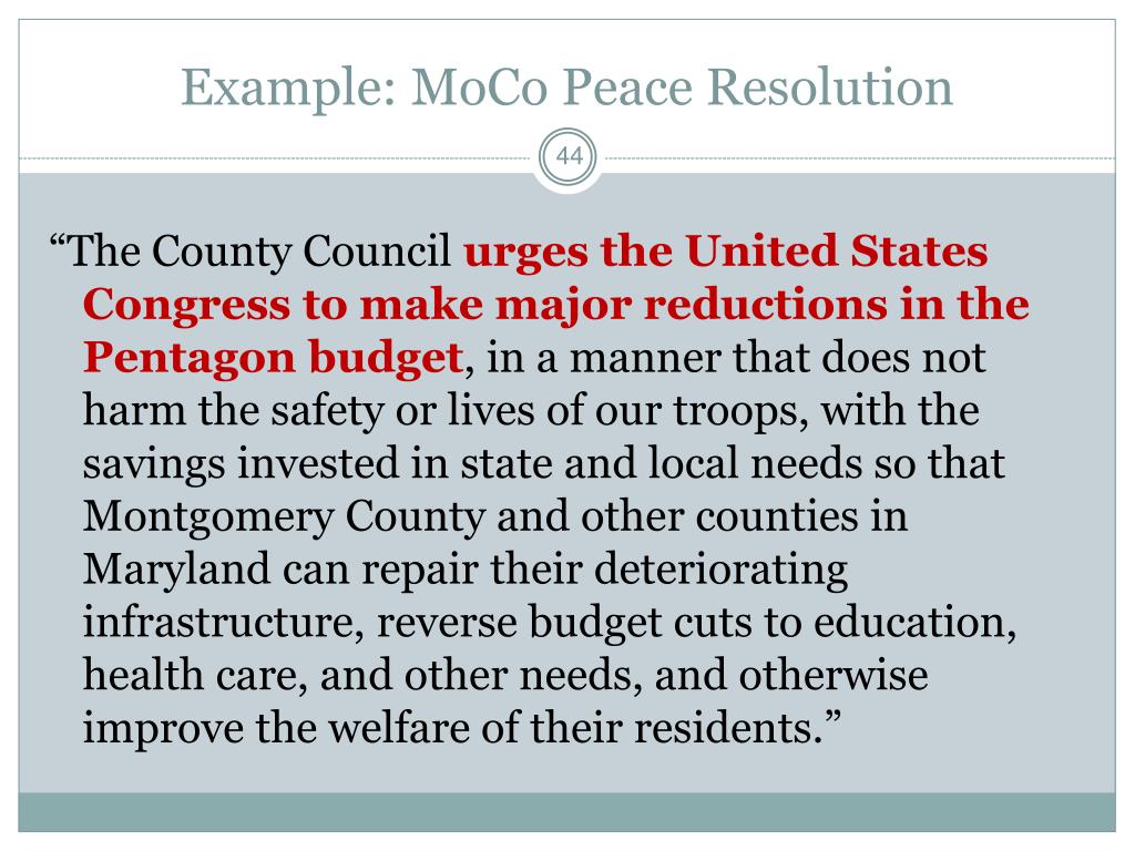 PPT - America's Militarization: Winners, Losers, and the Cost ...