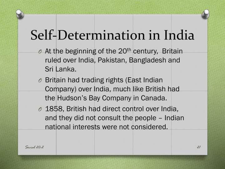 PPT - National Self-Determination PowerPoint Presentation - ID:2945231