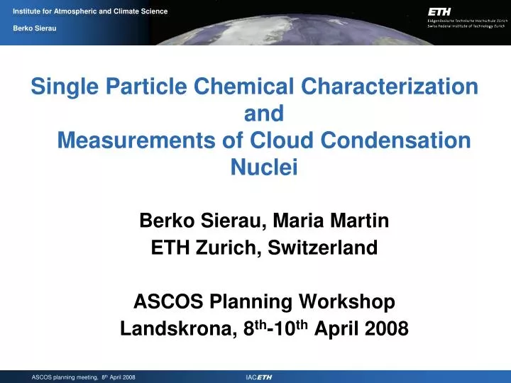 PPT - Instrumentation I: Chemical Analysis and Size PowerPoint ...