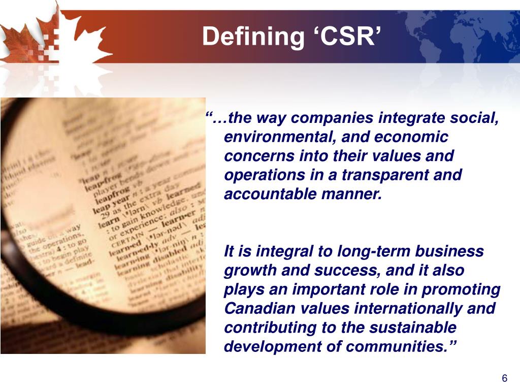 PPT - Canada’s Trade Commissioner Service and Corporate Social ...