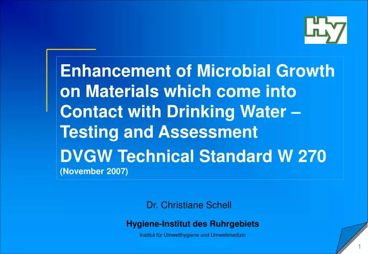 PPT - Dr. Christiane Schell PowerPoint Presentation, free download - ID ...