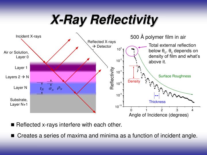 PPT - In Situ X-ray Reflectivity Studies of Protein Adsorption onto ...