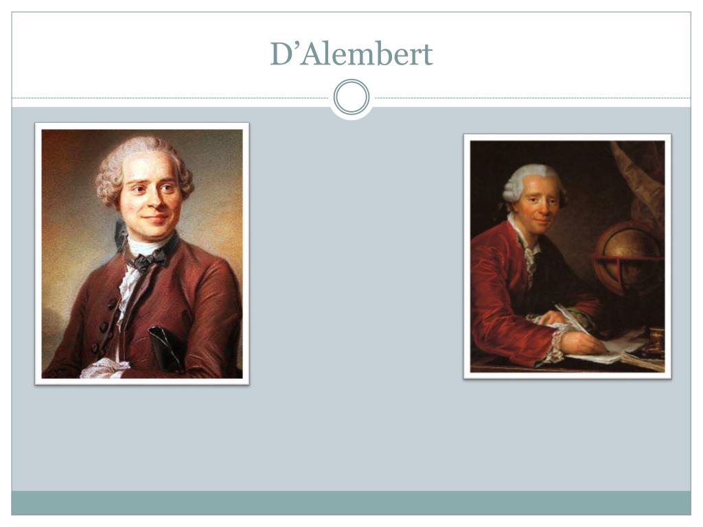 PPT - Pensadores Iluministas: Diderot e D’Alembert PowerPoint ...