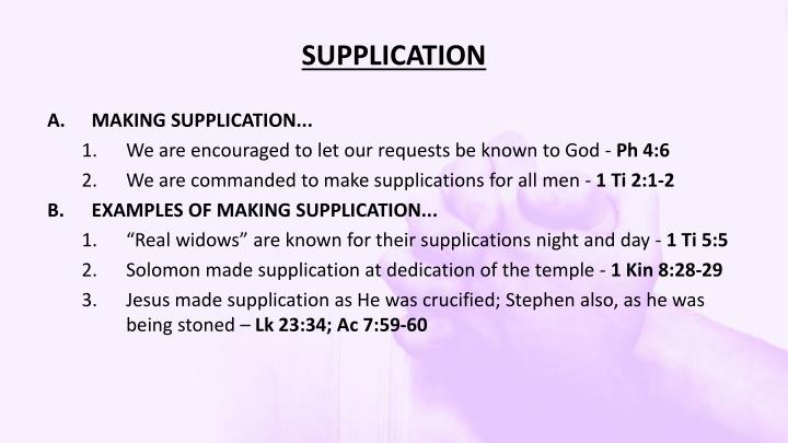 PPT - The Purpose Of Prayer PowerPoint Presentation - ID:2946685