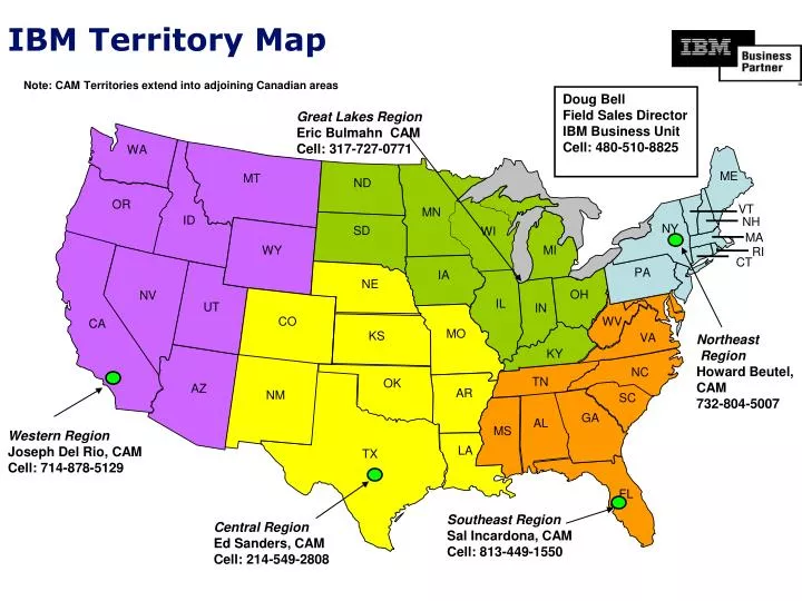 PPT - IBM Territory Map PowerPoint Presentation, free download - ID:2947091