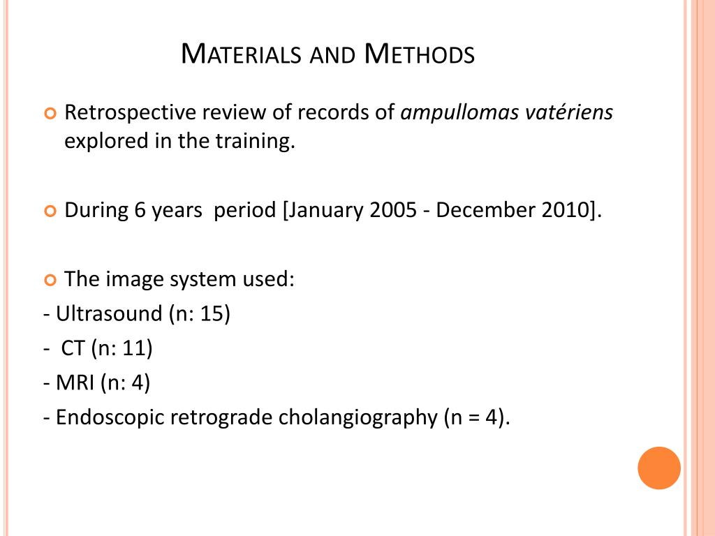 PPT - IMAGING AMPULLOMA OF VATER’S PAPILLE SERIES OF FIFTEEN CASES ...