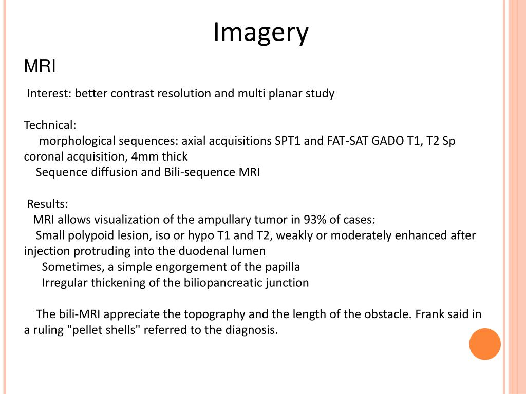 PPT - IMAGING AMPULLOMA OF VATER’S PAPILLE SERIES OF FIFTEEN CASES ...