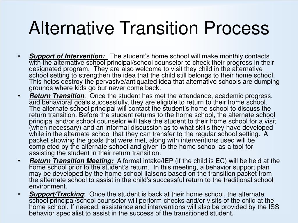 PPT - Iredell-Statesville Schools Alternative Education Programs ...