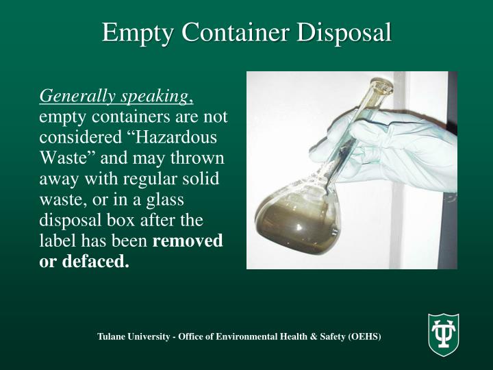 PPT - HAZARDOUS WASTE MANAGEMENT PowerPoint Presentation - ID:2948108
