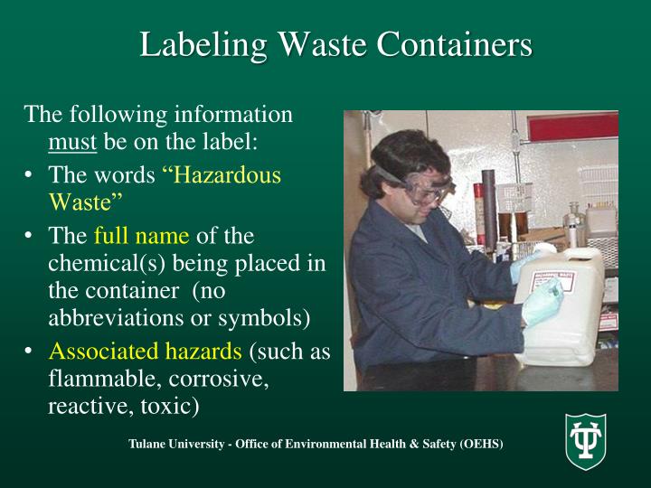 PPT - HAZARDOUS WASTE MANAGEMENT PowerPoint Presentation - ID:2948108