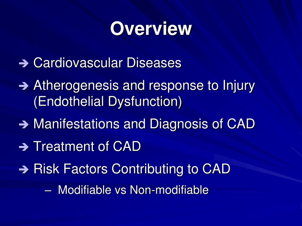 PPT - Pathophysiology and Risk Factors of Coronary Artery Disease ...