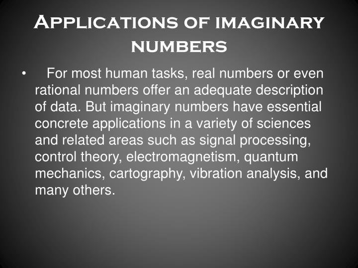 PPT - The History of Imaginary Numbers PowerPoint Presentation - ID:2948620
