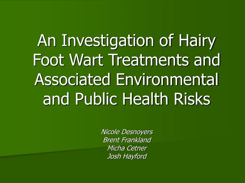 PPT - Hairy Foot Wart or Papilomatous Digital Dermatitis PowerPoint ...