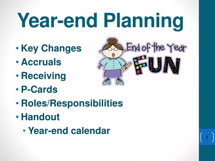 PPT - Year-end Planning PowerPoint Presentation, free download - ID:2948965