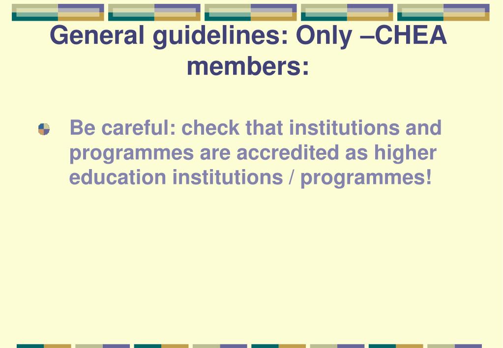 PPT - HIGHER EDUCATION ACCREDITATION IN THE UNITED STATES PowerPoint ...