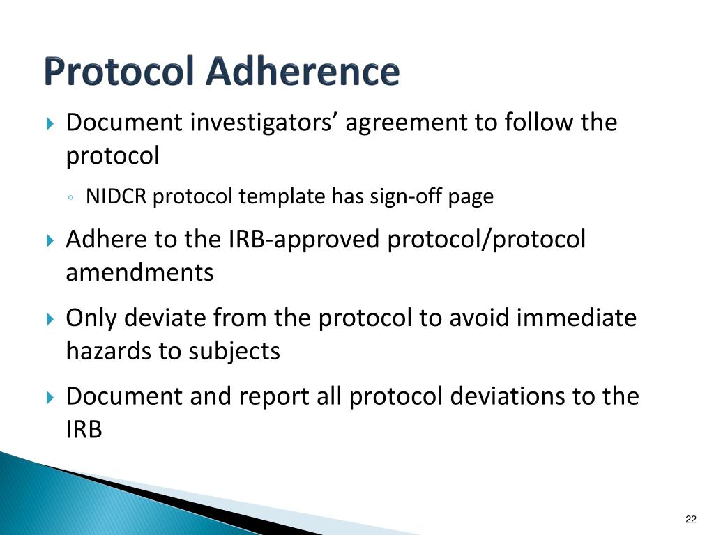 PPT - Clinical Research Responsibilities for NIDCR-Funded Investigators ...