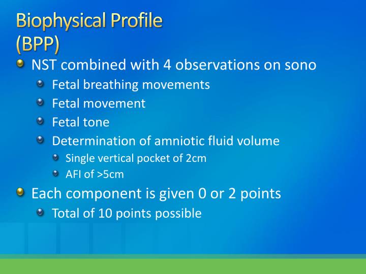 PPT - Antenatal Testing for High Risk Pregnancy PowerPoint Presentation ...