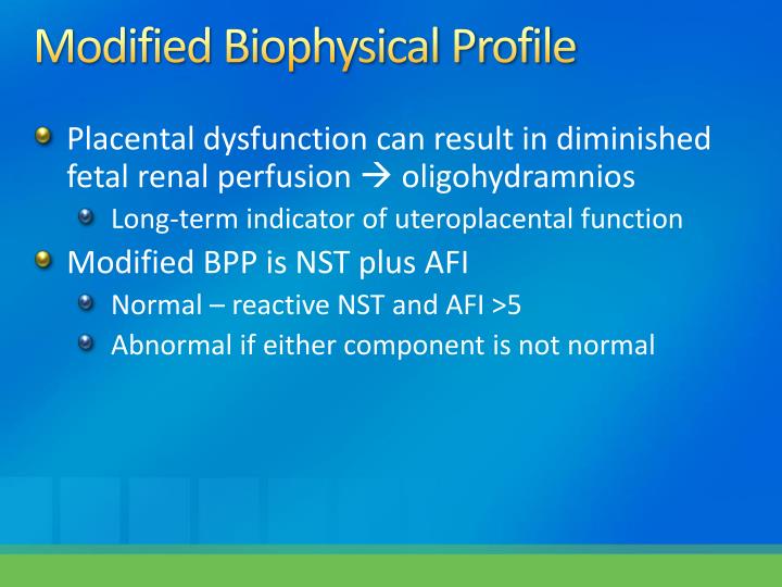 PPT - Antenatal Testing for High Risk Pregnancy PowerPoint Presentation ...
