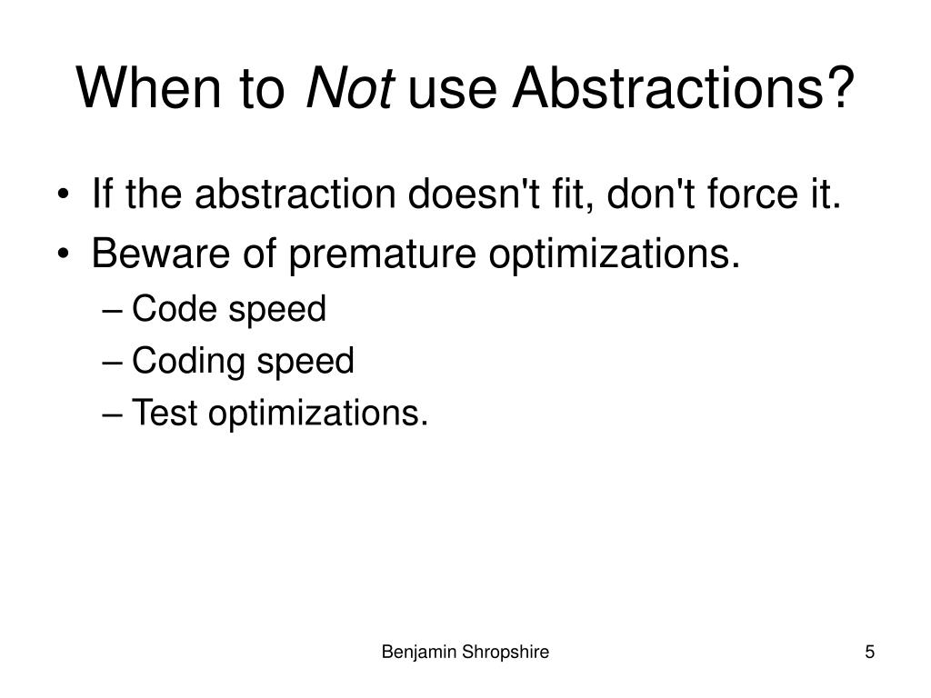 Ppt Compile Time Abstraction Techniques For The D Programming Language Powerpoint Presentation 0119