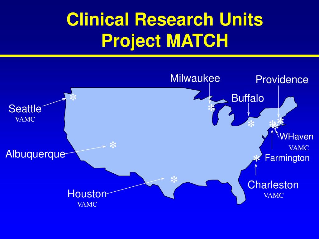 PPT - Alcoholism Treatment Matching: Methodological and Clinical Issues ...