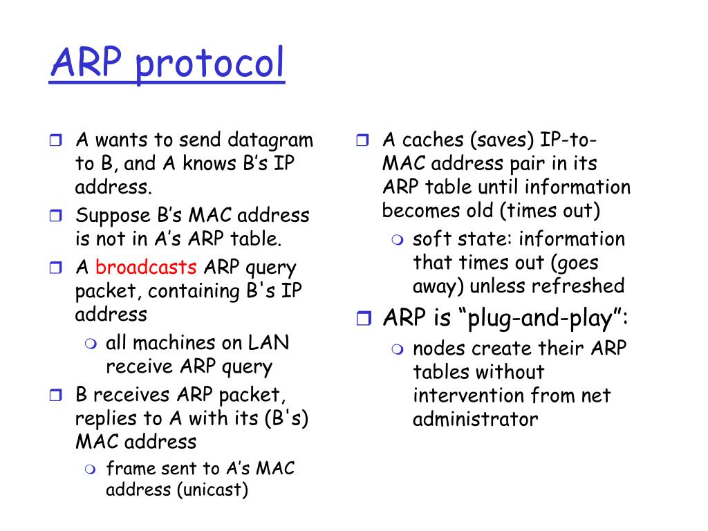 PPT - LAN Technologies and ARP Overview PowerPoint Presentation, free ...