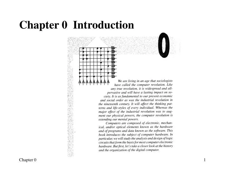 PPT - Chapter 0 Introduction PowerPoint Presentation, free download - ID:2950841
