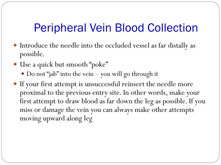 PPT - VENIPUNCTURE PowerPoint Presentation - ID:2951104