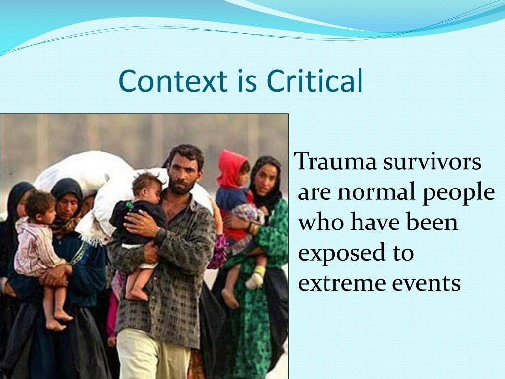 PPT - From Trauma to Trauma-Informed Care: A Public Health Revolution ...