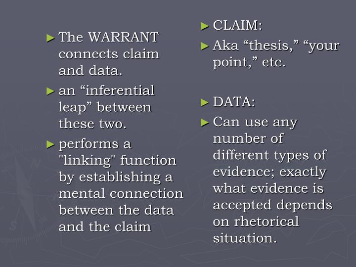 PPT - TOULMIN LOGIC PowerPoint Presentation - ID:2951127