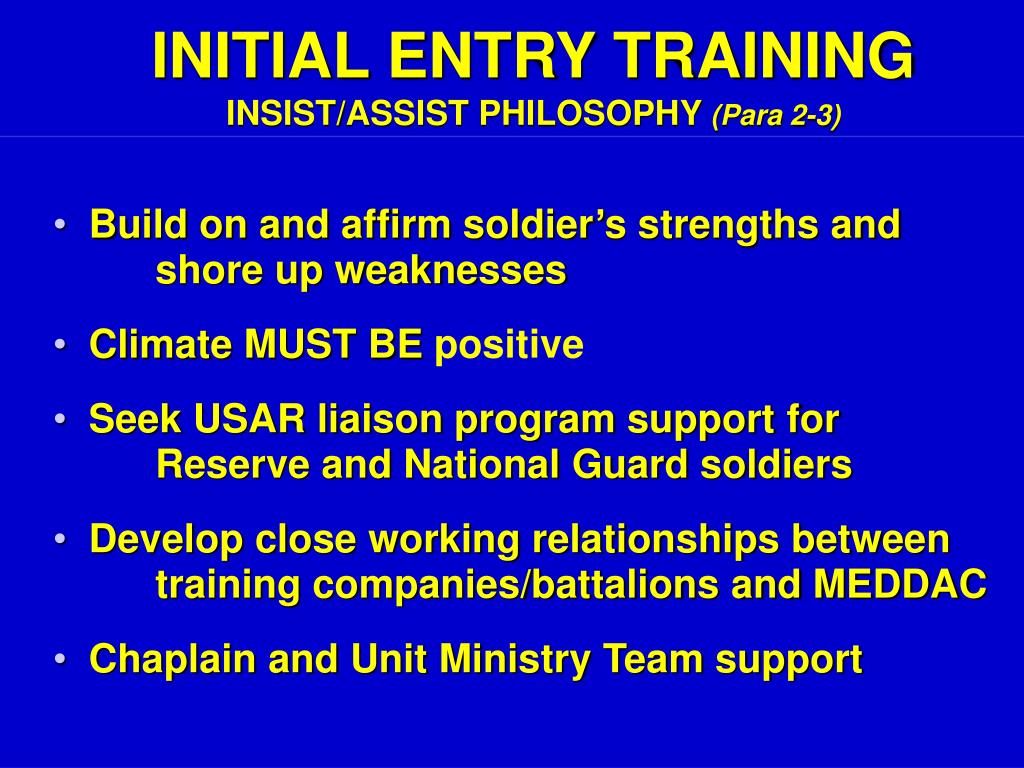 PPT - Treatment of IET Soldiers CPT Greg Weiss Chief, Military Justice ...