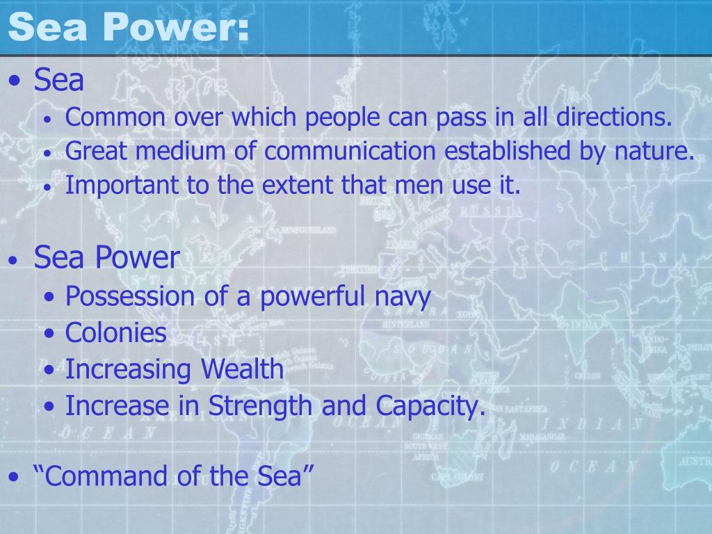 PPT - Sea Power and Maritime Affairs PowerPoint Presentation, free ...