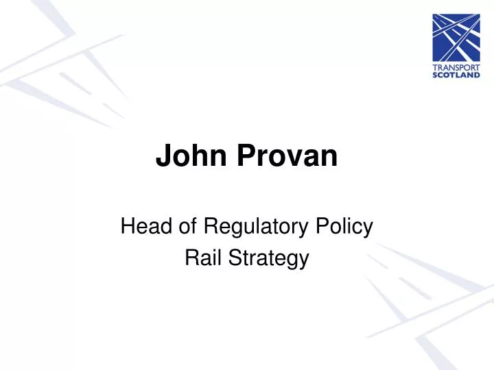 PPT - John Provan PowerPoint Presentation, free download - ID:2952204