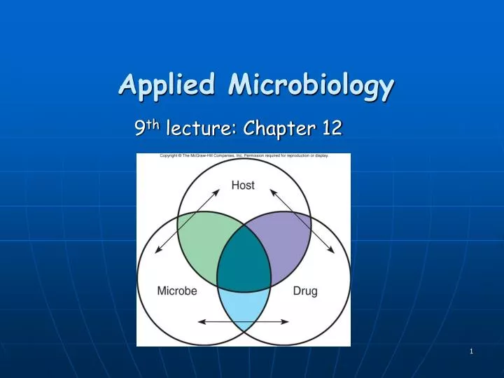 PPT - Applied Microbiology PowerPoint Presentation, free download - ID ...