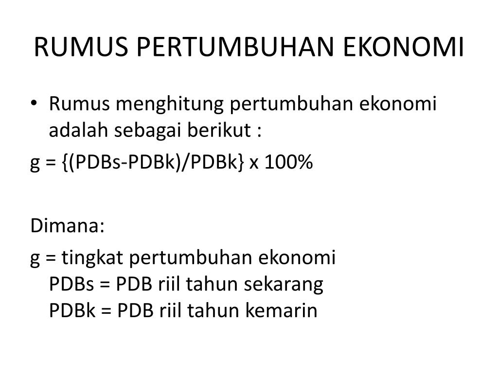 PPT - PENDAPATAN NASIONAL, PERTUMBUHAN DAN STRUKTUR EKONOMI PowerPoint ...
