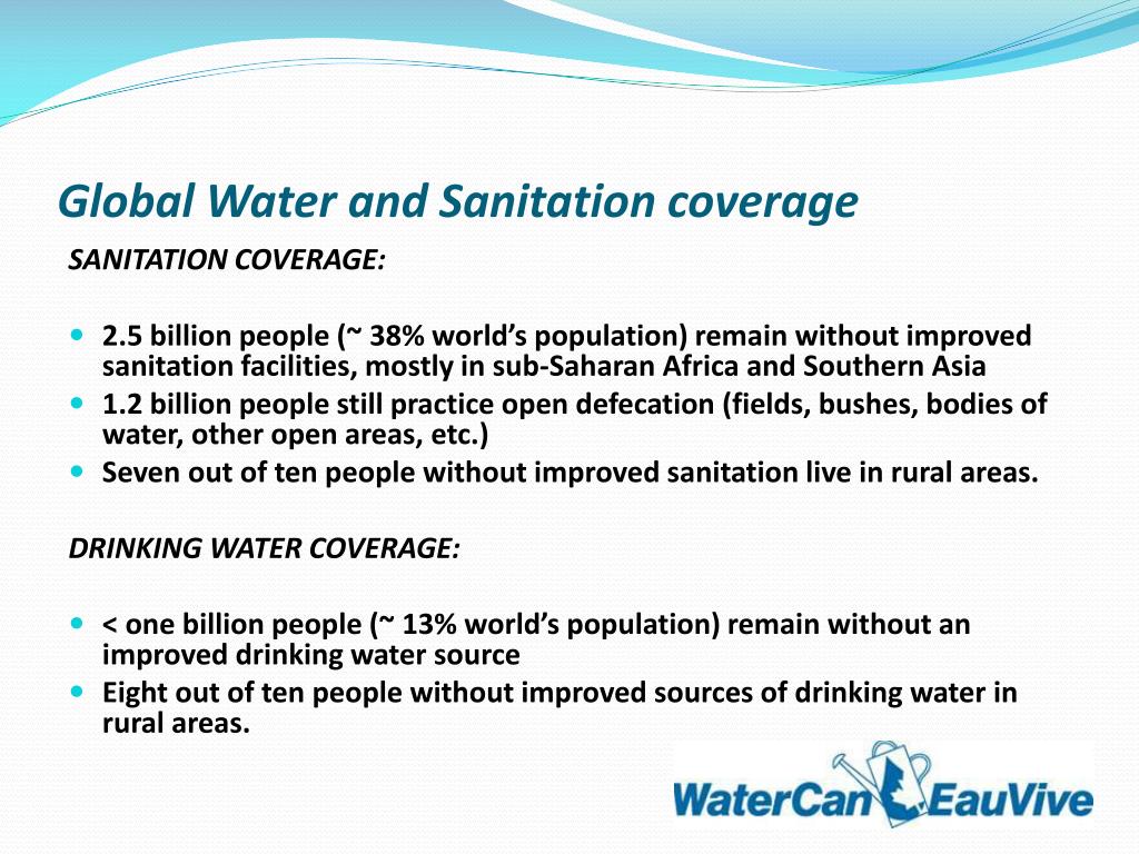 Ppt Water Sanitation And International Development Powerpoint