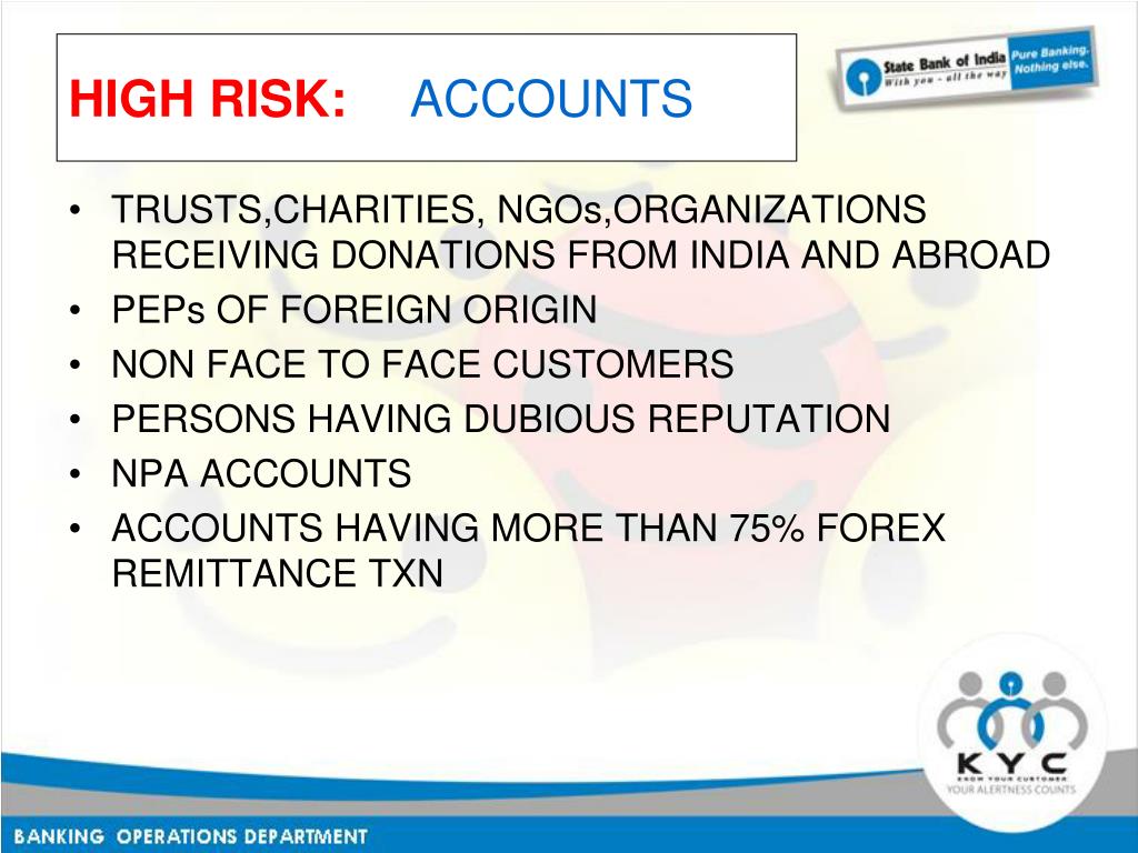 PPT - KNOW YOUR CUSTOMER AND ANTI-MONEY LAUNDERING PowerPoint ...