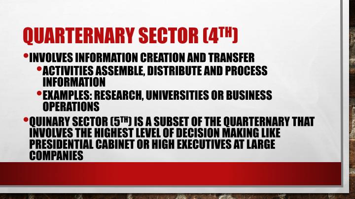 PPT - Sectors of the Economy PowerPoint Presentation - ID:2952858