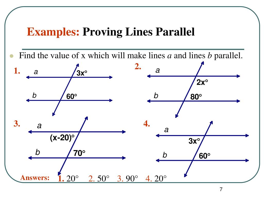 PPT Proving Lines Parallel PowerPoint Presentation Free Download 