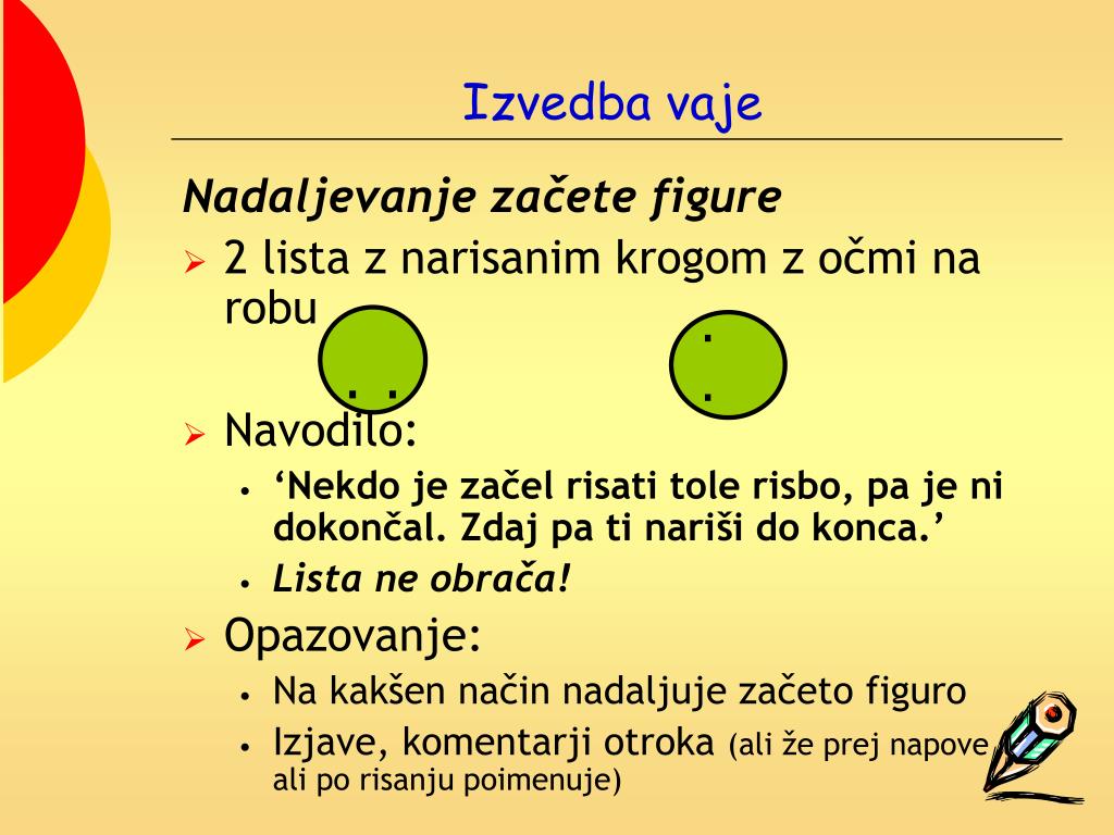 PPT - Otroška risba – risanje človeške figure Razvojna psihologija I 2 ...