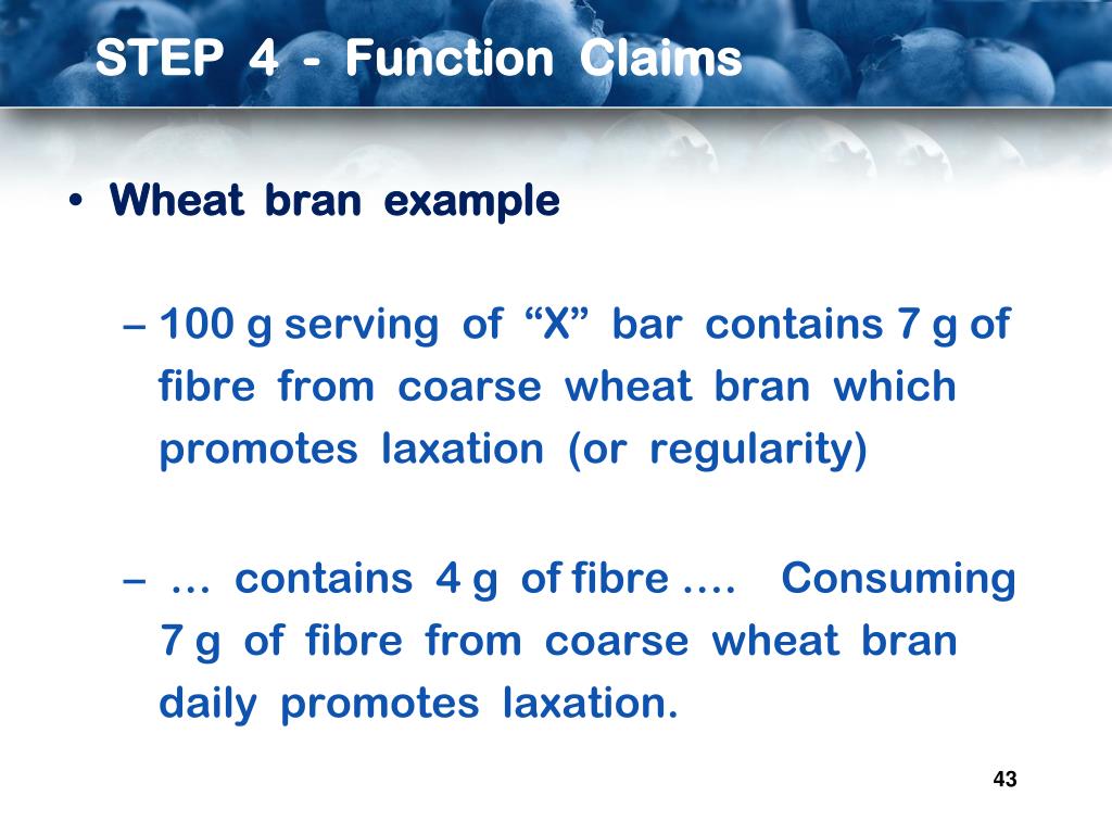 PPT - Canadian Food Health Claim Roadmap PowerPoint Presentation, free ...
