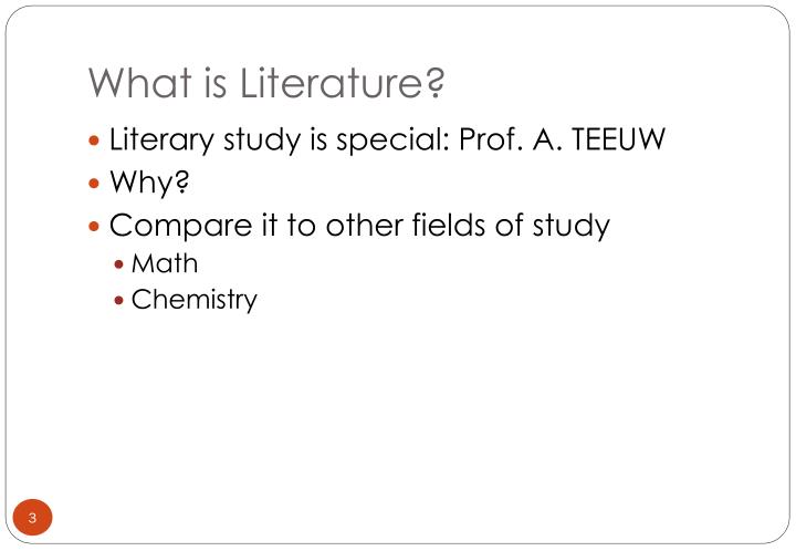 PPT - Introduction to English Literature PowerPoint Presentation - ID ...