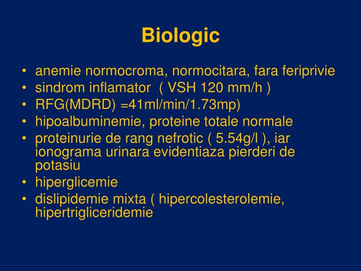 PPT - HIPERTENSIUNE ARTERIALA, DIABET SI EDEME PREZENTARE DE CAZ ...
