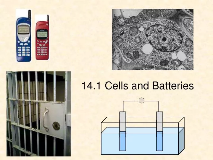 PPT - 14.1 Cells and Batteries PowerPoint Presentation, free download ...
