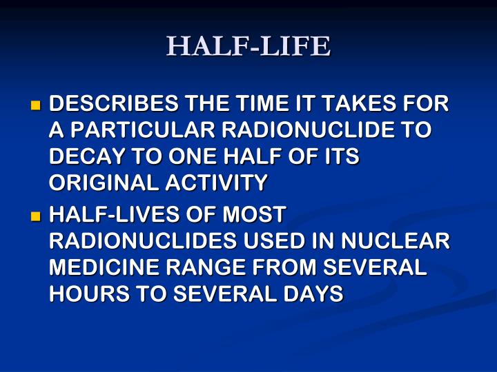PPT - NUCLEAR MEDICINE CHAPTER 35 PowerPoint Presentation - ID:2955435