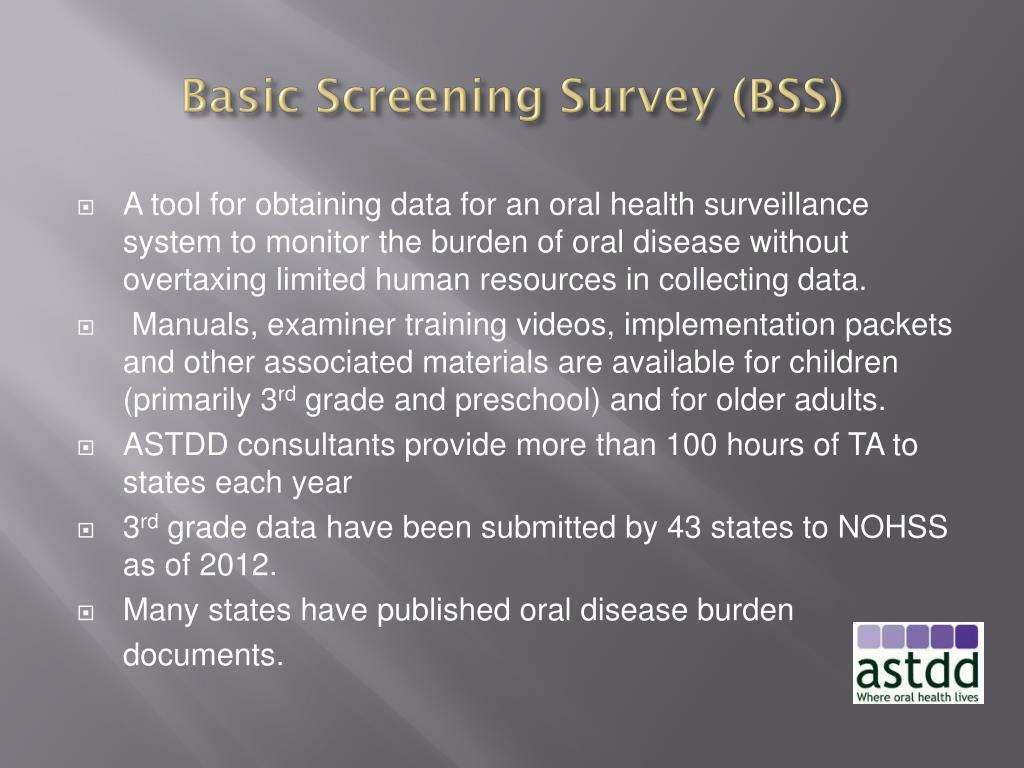 PPT - Tools for Strengthening State Oral Health Program Competencies ...