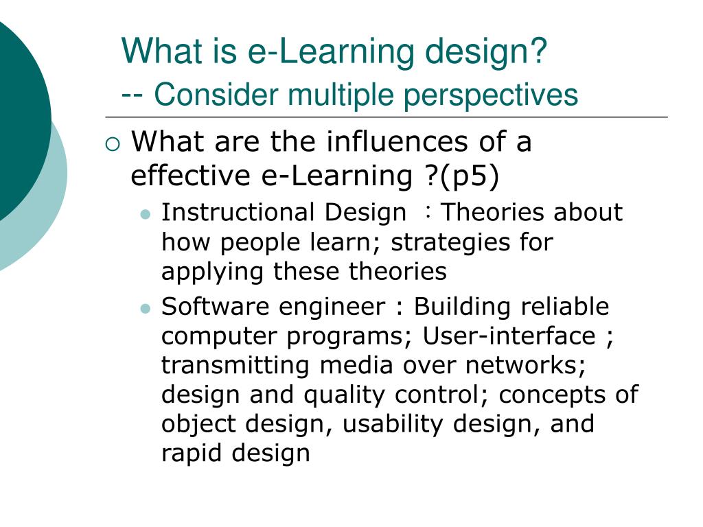 PPT - Designing e-Learning PowerPoint Presentation, free download - ID ...