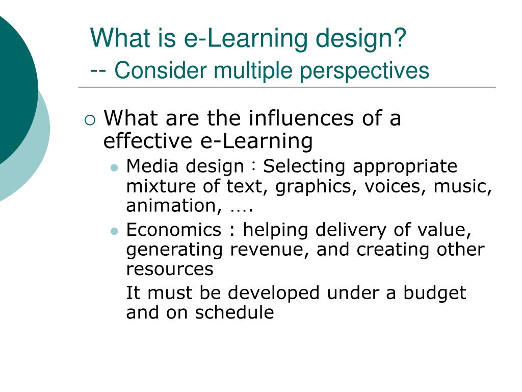 PPT - Designing e-Learning PowerPoint Presentation, free download - ID ...