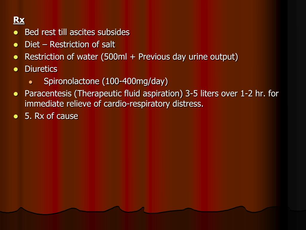 PPT - ASCITES Abnormal accumulation of fluid in the peritoneal cavity ...