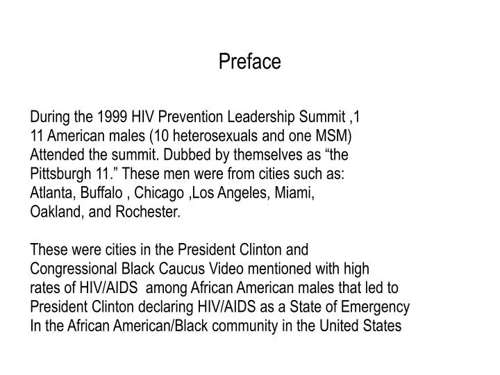 PPT - Preface PowerPoint Presentation, free download - ID:2957325