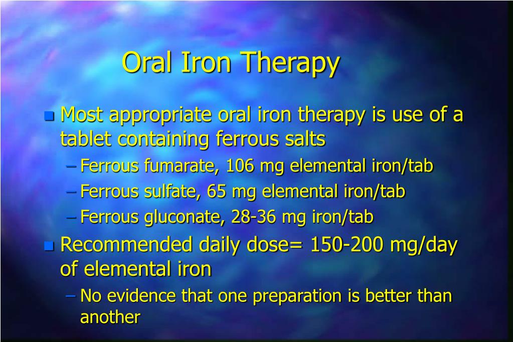 PPT - Iron Deficiency Anemia Reema Batra, MD George Washington ...